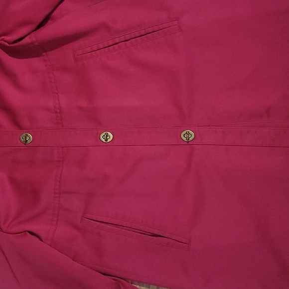 Weatherbee | Jackets & Coats | Vintage 6s 70s Red Raspberry Raincoat By ...